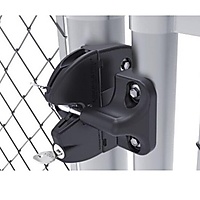 LokkLatch sleutelbediend poortslot Voor ronde palen